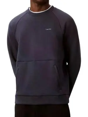 Calvin Klein Performance Double-knit Sweatshirt - Blue