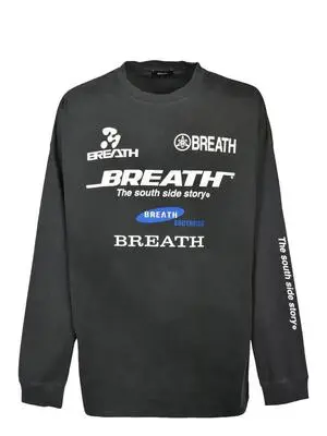 BREATH Company Long-sleeve T-shirt - Black