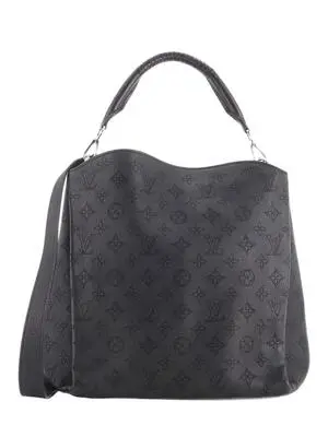 LOUIS VUITTON Louis Vuitton Mahina Leather Hobo Bag PM