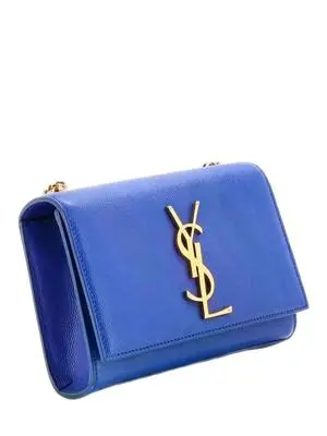 SAINT LAURENT Saint Laurent Monogram Grainy Leather Small Crossbody Bag