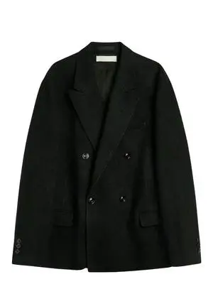 Our Legacy Halt Double-breasted Blazer - Black