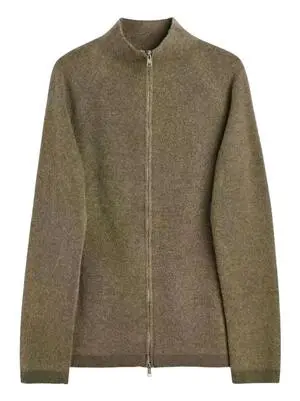 Our Legacy Dash Zip-up Wool Cardigan - Brown