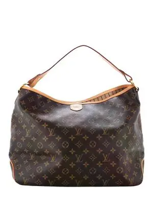 LOUIS VUITTON Monogram Canvas Mm Hobo Bag - Brown