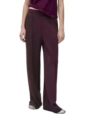 BENETTON Seam Detail Trousers - Brown