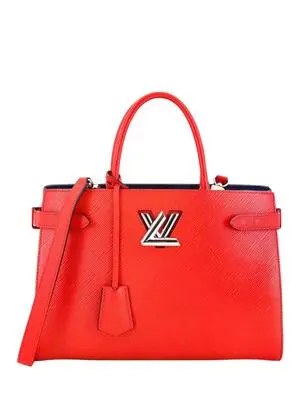 LOUIS VUITTON Twist Epi Leather Tote Bag - Red