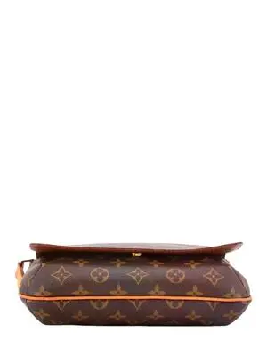 LOUIS VUITTON Musette Tango Monogram Canvas Shoulder Bag - Brown