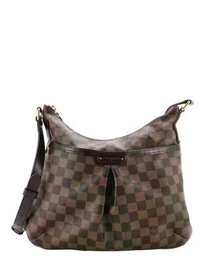 LOUIS VUITTON Damier Ebene Bloomsbury Gm Shoulder Bag - Brown