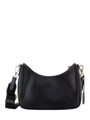 Prada Prada Re-Edition 2005 Saffiano Leather Shoulder Bag Black