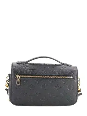 LOUIS VUITTON Pochette Metis Monogram Bag - Black