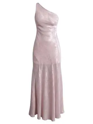 AISL Aisl One-Shoulder Maxi Dress In Blush