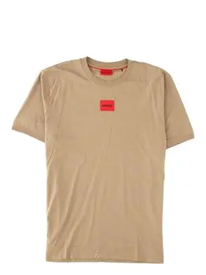 Hugo Logo T-shirt - Beige