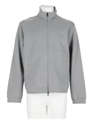 Emporio Armani EMPORIO ARMANI Zip-Up Track Jacket Blue