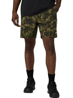 Vuori Banks 7" Performance Drawstring Shorts - Olive Frontier