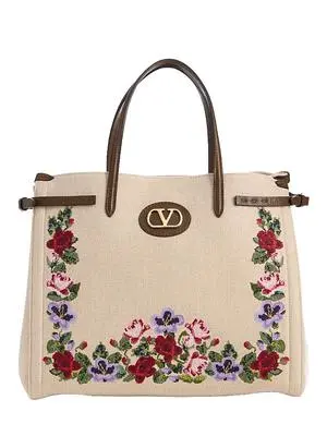 VALENTINO Valentino Garavani Antibes Medium Embroidered Tote