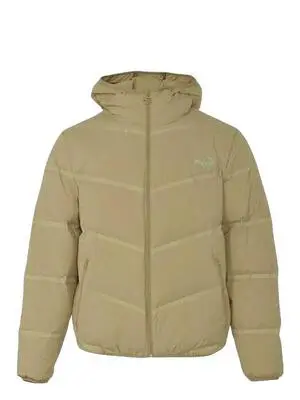 PUMA Hooded Puffer Jacket - Brown