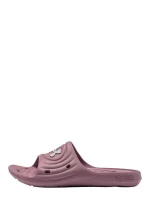 Under Armour Locker 4 Slide - Pink Elixir/white