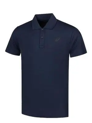 Asics Short Sleeve Polo Shirt Asia Sizing - Midnight