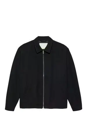 NEW AMSTERDAM SURF ASSOCIATION Zip-up Shirt - Black