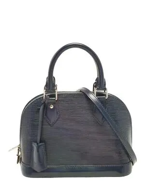 LOUIS VUITTON Epi Leather Alma Bb Bag - Blue