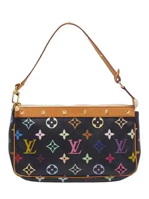 LOUIS VUITTON Monogram Multicolore Shoulder Bag - Black
