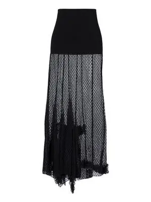 Isabel Marant Étoile Ioana Lace Maxi Skirt - Black