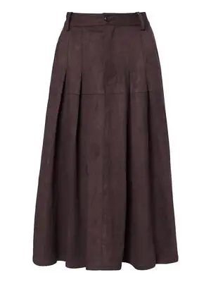 Velvet By Graham & Spencer Belinda Maxi Skirt - Brown
