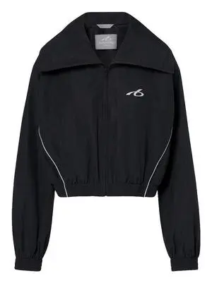 Balenciaga Cotton-blend Track Jacket - Black