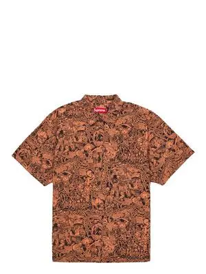 Supreme Wombat Short Sleeve Shirt - Orange