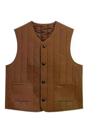 Barbour Quilted Vest Brown