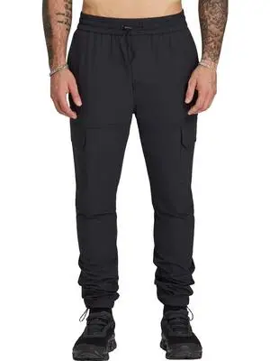 HERA Tech Tapered Cargo Trousers With 4-way Stretch - Black