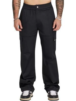 HERA Utility Relaxed Fit Cargo Trousers - Black