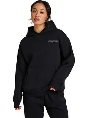 HERA HERA Club '15 Oversized Fit Hoodie Black