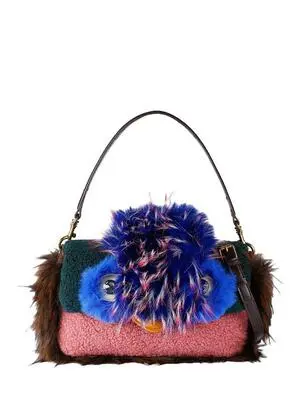 KURT GEIGER KURT GEIGER Faux Fur Oxford Mascot Bag