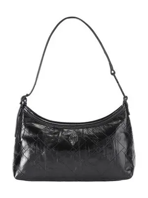 Kurt Geiger Quilted Leather Shoulder Bag - Black