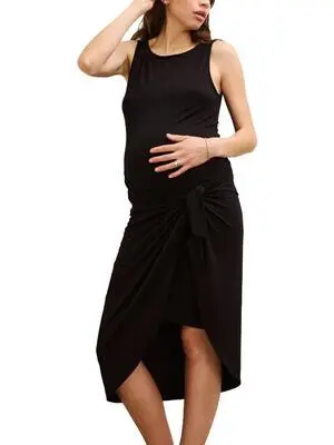 Hatch The Rachel Wrap Dress - Black