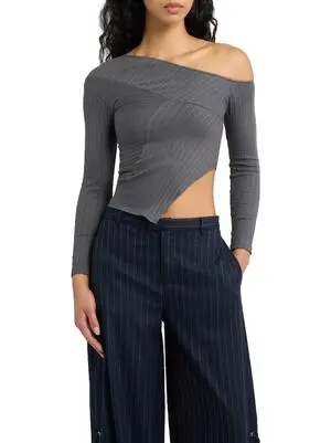 FENERS Feners'Name Fragmento Off-the-Shoulder Top