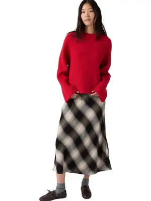 LEVI'S Noemi Slip Skirt - Anthracite Night