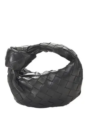 Bottega Veneta Intrecciato Candy Jodie Hobo Bag - Black