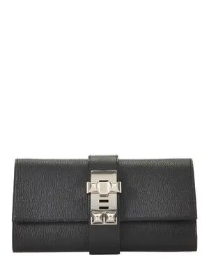 HERMÈS Hermès Chevre Mysore Medor 23 Clutch