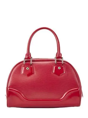 LOUIS VUITTON Louis Vuitton Epi Bowling Montaigne PM