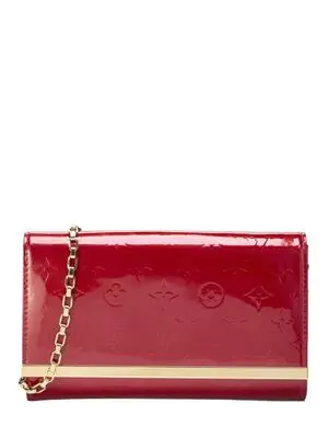 LOUIS VUITTON Monogram Vernis Ana Bag - Red