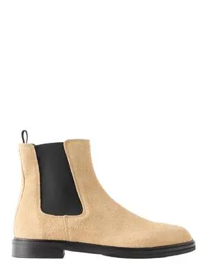VINNY'S Jimmee Vale Suede Chelsea Boots - Neutrals