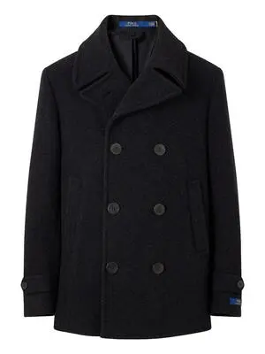 Polo Ralph Lauren Double-breasted Wool-blend Coat - Gray