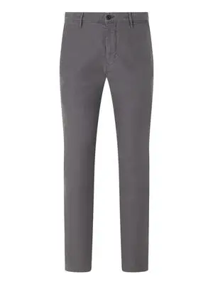 SLOWEAR Incotex Slim-fit Stretch-cotton Trousers - Gray