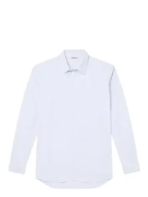 Auralee Finx Cotton-twill Shirt - Blue