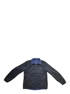 Prada Stand Collar Reversible Jacket - Black