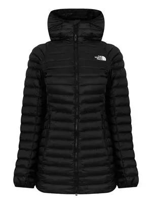 The North Face Longline Hooded Jacket - Black
