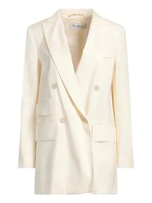 Max Mara Double-wool Blazer - Camel