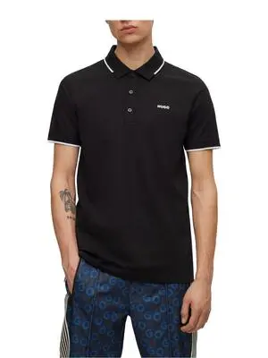 HUGO BOSS Solidcolor Shortsleeve Polo Shirt