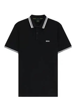 Hugo Boss Shortsleeve Polo Shirt - Black